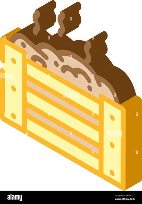 Composting Environmental Isometric Icon Vector Composting