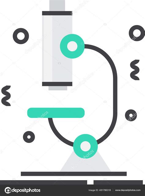Education Experiment Laboratory Icon Filledoutline Style Stock Vector
