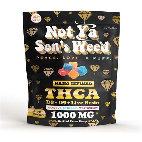 Thca Disco Pack Gummies Not Ya Sons Weed