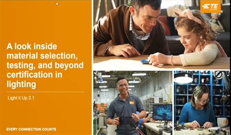 A Look Inside Material Selection And Testing Video Te Connectivity