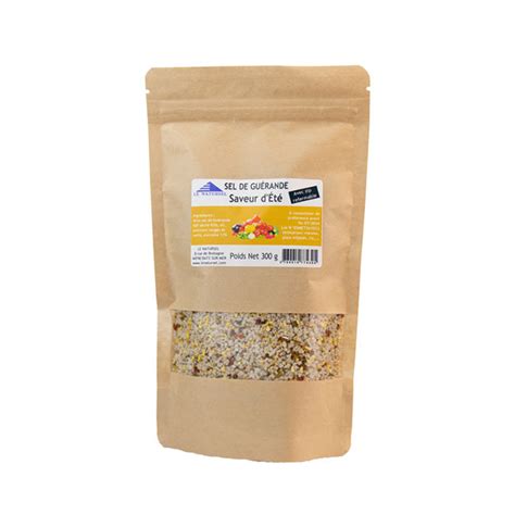 Gros Sel Séché Saveur été Sac 300g Le Natursel