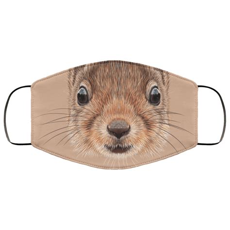 Squirrel Face Mask