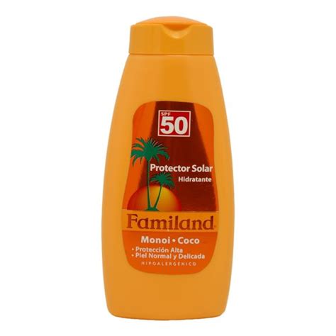 FAMILAND PROTECTOR SOLAR SPF 50 MONOICOCOKARITE 200 ML Lagos