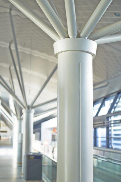 Premium Photo Airport Building And Design With Interior And Roof In