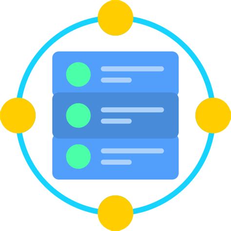 Data Flow Free Networking Icons
