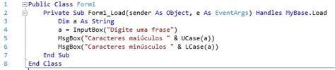 Aplicações Informáticas B Exemplos De Exercícios Em Visual Basic