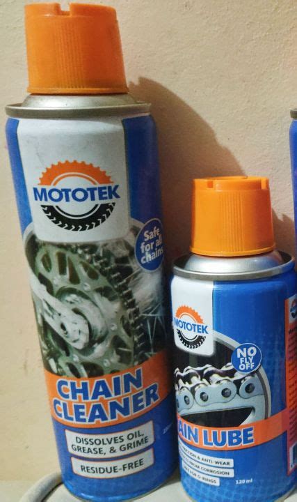 Mototek Chain Cleaner And Chain Lube Lazada Ph