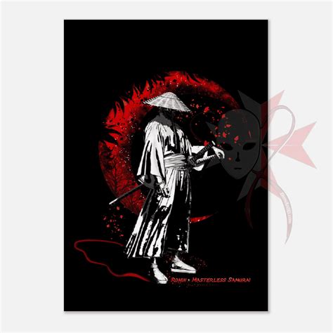 Ronin Masterless Samurai Aluminum Print