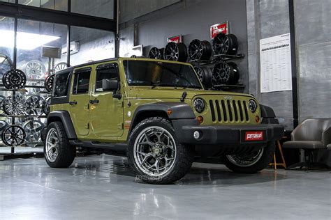 Permaisuri 4play Wheels 4pf6 With Jeep Wrangler Jk