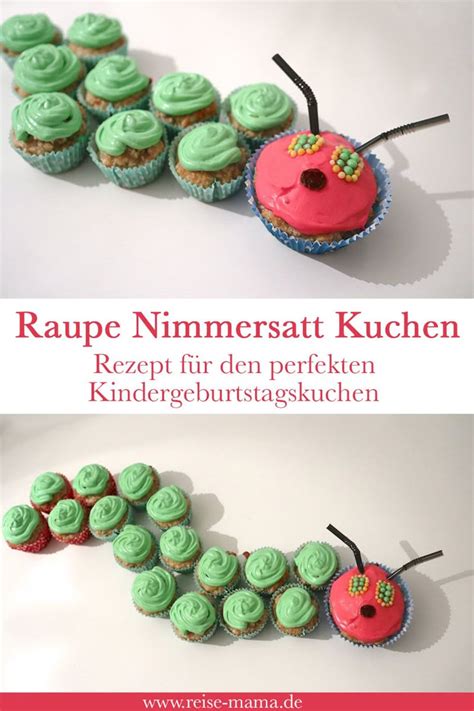 Raupe Nimmersatt Kuchen Rezept So Backst Du Einfach Eine Raupe