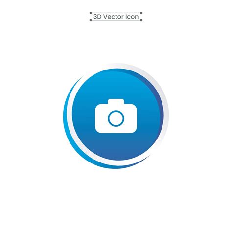 3d Camera Icon Vector Illustration 10035484 Vector Art At Vecteezy