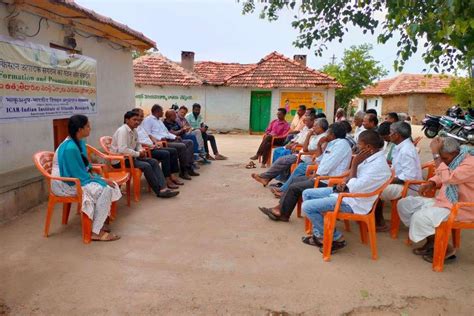 Interface Meeting With Fpo Farmers For Seed Production Of Oilseed Crops