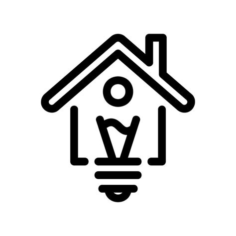 House Icon With A Light Bulb Inside Home Energy Concept 67888688