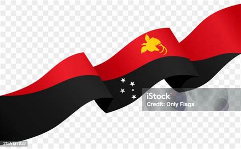 파푸아 뉴기니 국기 웨이브 고립 Png 또는 투명 배경 벡터 그림 0명에 대한 스톡 벡터 아트 및 기타 이미지 0명 3차원 형태 Israel Palestine