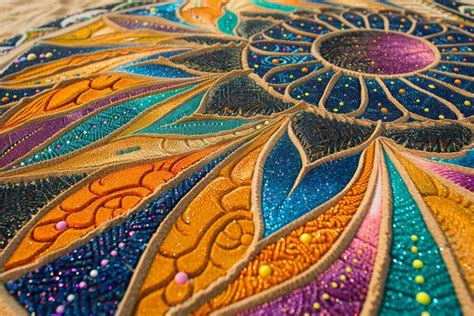 Designing Intricate Patterns With Vibrant Colored Generative Ai