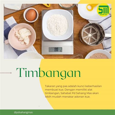 Alat Baking Wajib Untuk Pemula PD Sahang Mas