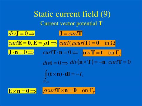 Ppt Finite Elements In Electromagnetics 2 Static Fields Powerpoint