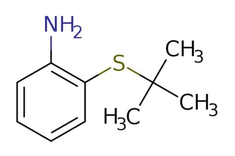 EMolecules 2 Tert Butylsulfanyl Aniline 51942 41 7 MFCD11136099