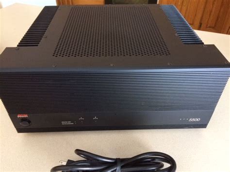 Very Nice Adcom Gfa 5500 200w Ch Mos Fet Power Amp — Polk Audio Forum