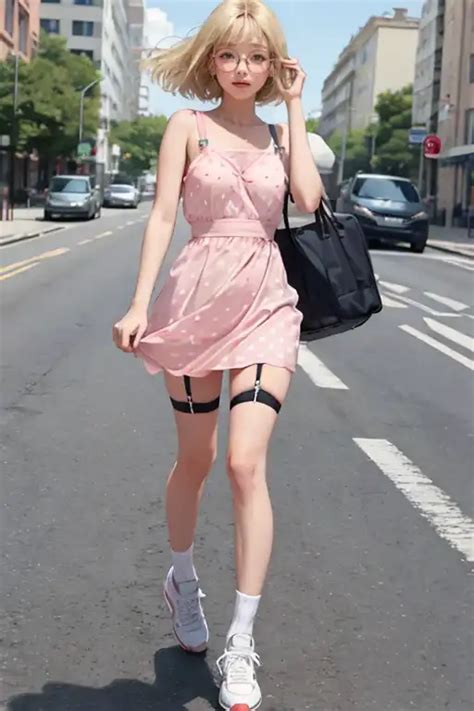 AI Art Walking By Bokudan PixAI