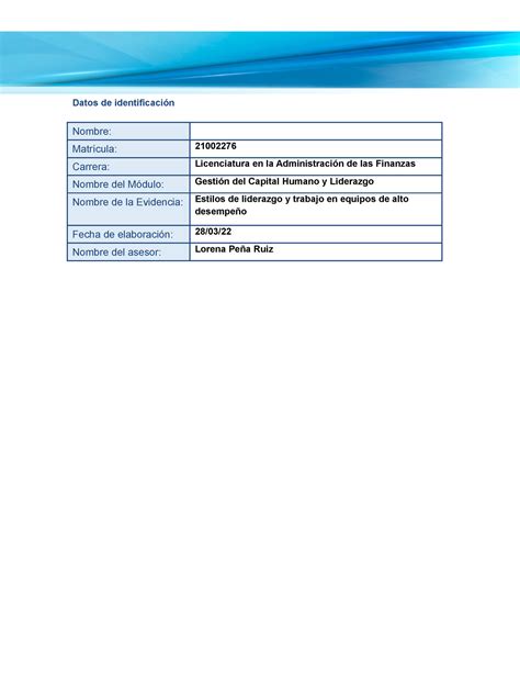 Estilos de liderazgo Líder Transformacional Características del