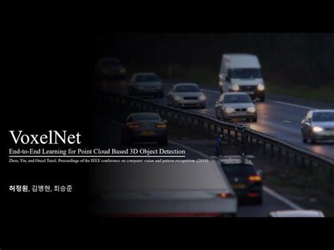 2018 Voxelnet End To End Learning For Point Cloud Based 3d Object