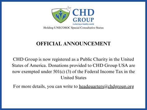 Its Official Chd Group Usa Chd Group