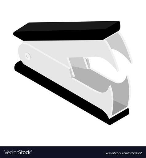 Old Staple Puller Or Remover Isolated Royalty Free Vector