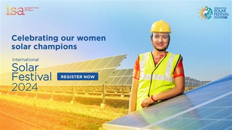 Join Isas Solar Festival For Women International Solar Alliance