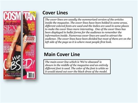 Magazine Cover Analysis Pptx