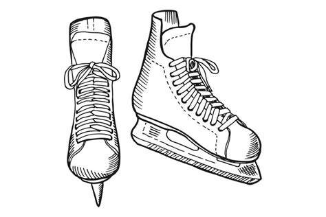 Figure Skate Clipart