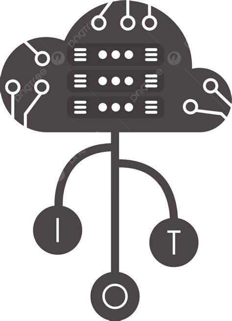 Vector Illustration Of A Symbol Logo For An Internet Thing Representing Artificial Intelligence
