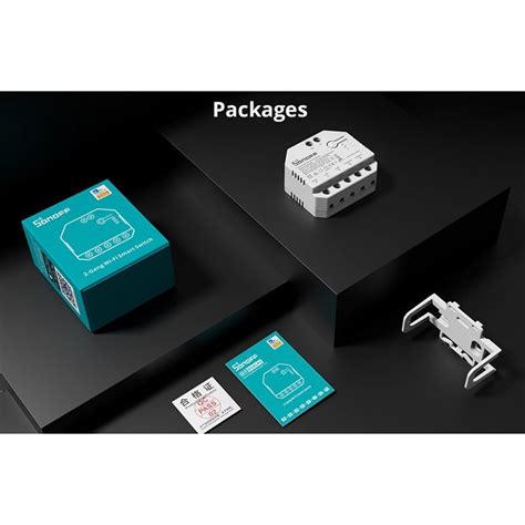 Sonoff DUAL R3 Smart Light Interrupteur Intelligent Programmable