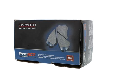 Ceramic Brake Pads Akebono Proact Ultra Premium Ceramic Brake Pad Kit