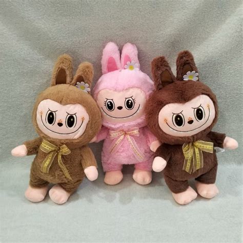 Jual Boneka Labubu The Monsters Exciting Macaron Bahan Plus Bulu Halus