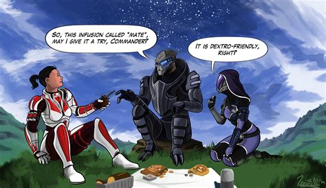 Funny Mass Effect Tali Comics