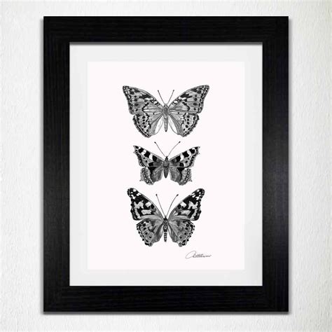 Negro Y Blanco Livingroom Arte Monocromo Pintura Monocromo Etsy