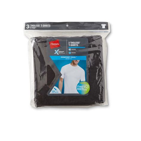 Hanes Mens 3 Pack X Temp T Shirts