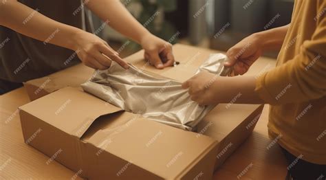 Premium Ai Image Photo Of People Packing Boxes Generated By Ai
