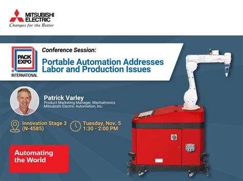 Mitsubishi Electric Automation Inc On Linkedin Packexpo2024 Seminar Packagingautomation