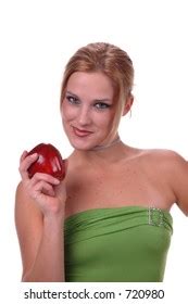 Sexy Model Apple Stock Photo 720980 Shutterstock