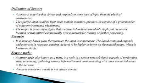 Sensor Node Hardware And Network Architecture Ppt