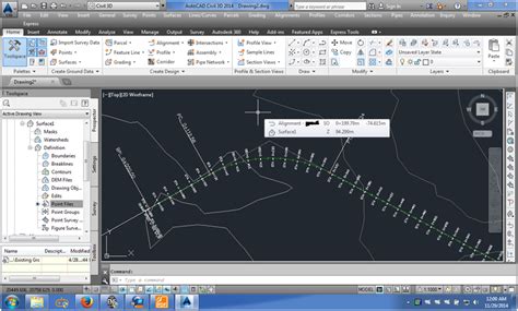 Autocad Civil D Alignment Horizontal SAFETY ON