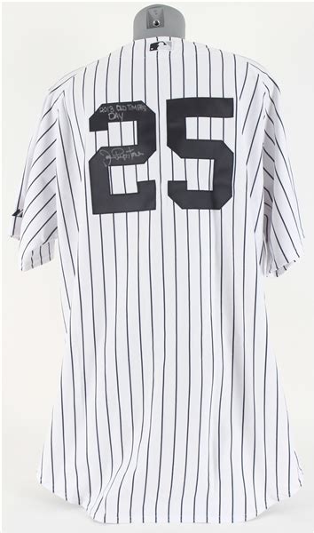 Lot Detail 2013 Joe Pepitone New York Yankees Signed Old Timers Game