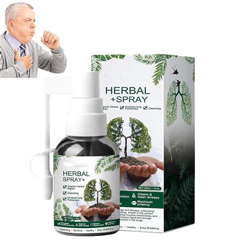 Googeer Herbal Lung Cleanse Mist Powerful Lung Support