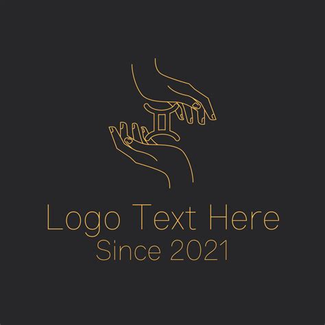 Golden Hand Tarot Logo Brandcrowd Logo Maker
