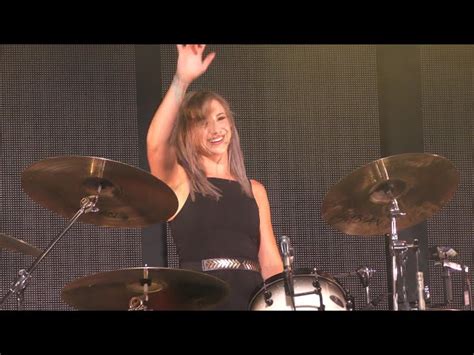 Jen Ledger Rise The View From Behind The Drums At Last Nights Show In