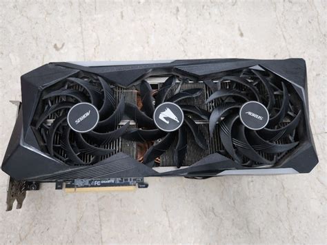 Gigabyte AORUS GeForce RTX 3070ti MASTER Graphics card, Computers ...