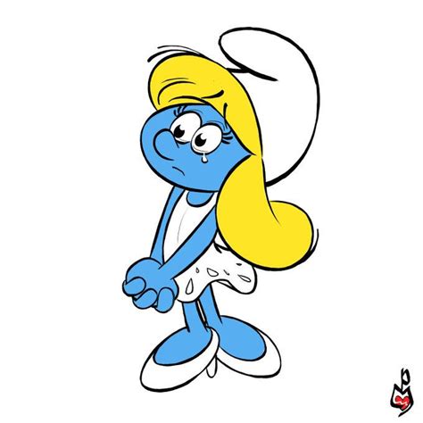 Tears Of A Smurfette By Ruinc On Deviantart