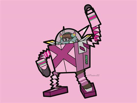 Paper Overwatch Day 30 Magnus Von Grapple As Dvas Mech Rpapermario